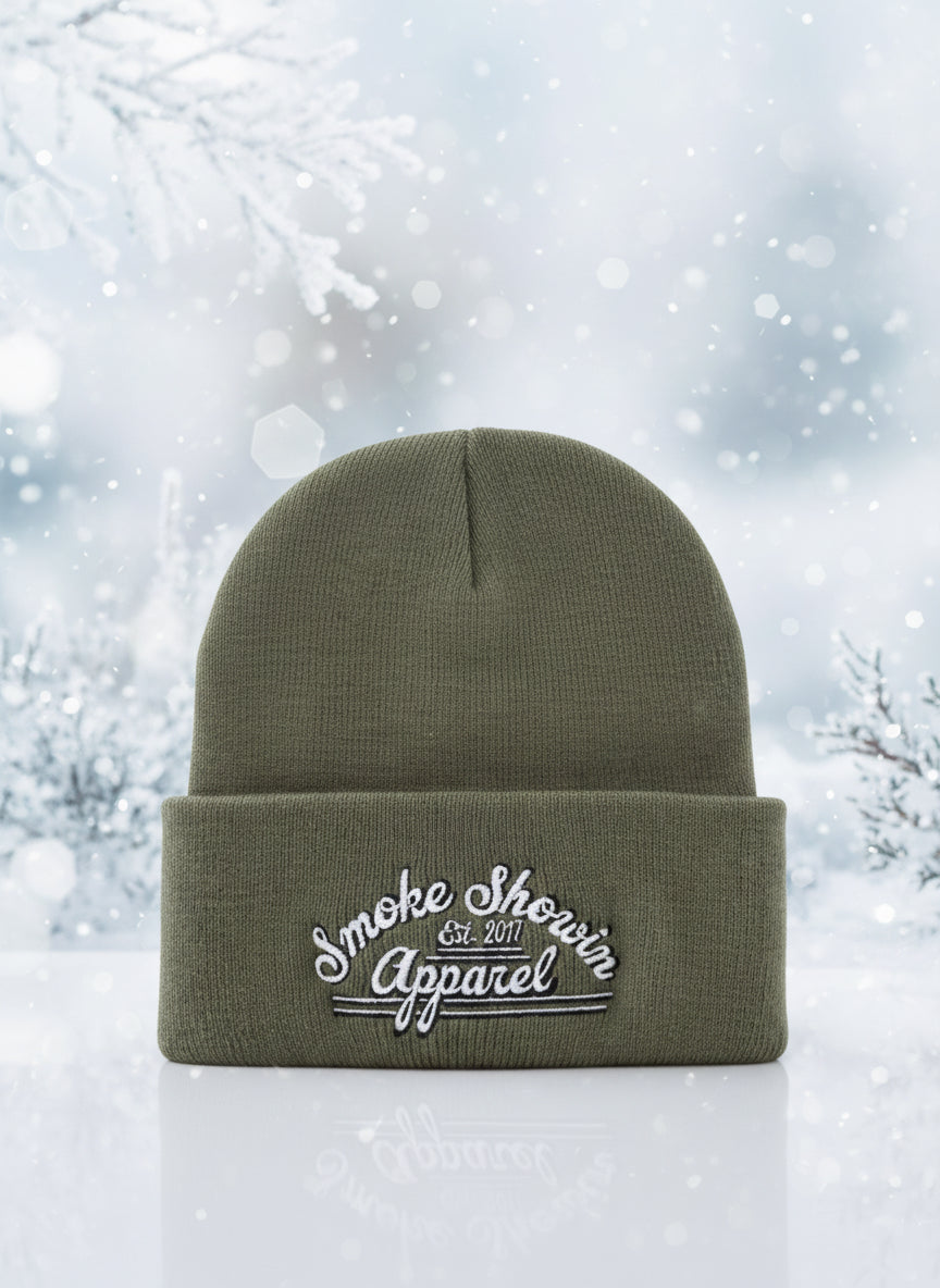 Arched Beanie – Smoke Showin Apparel