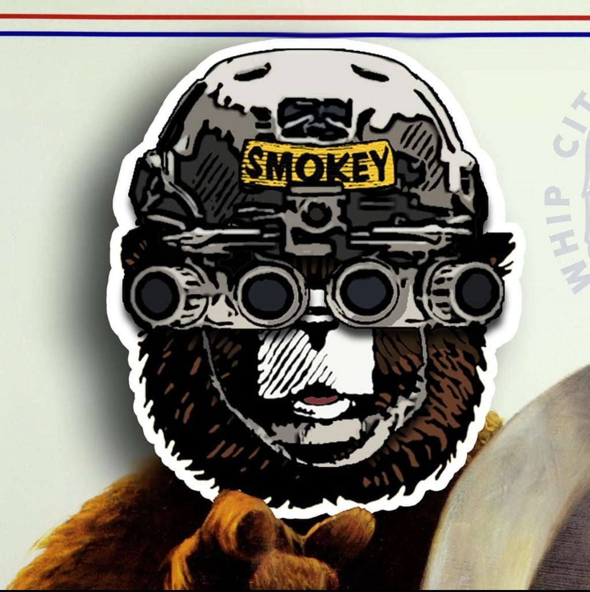 Tactical Smokey The Bear – Smoke Showin Apparel